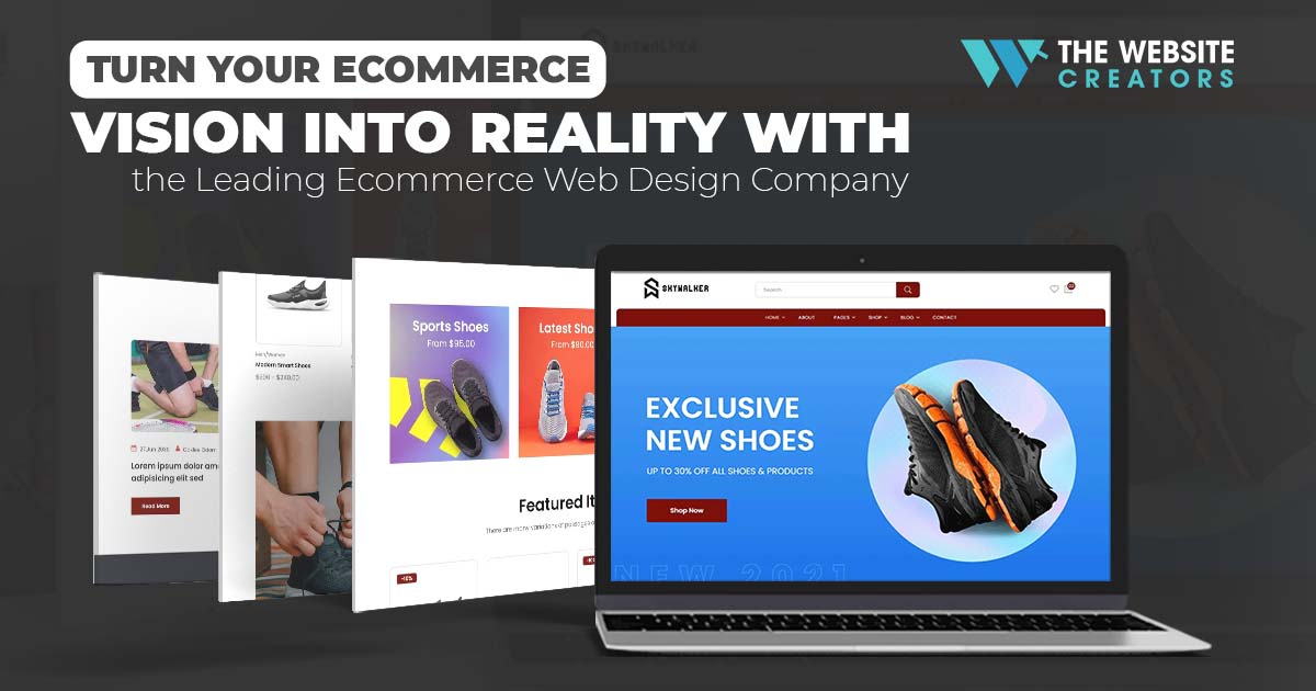 Custom Ecommerce Website Design & Development Services
